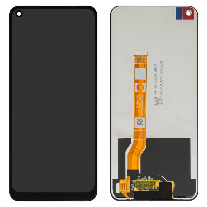 LCD compatible with Oppo A36, A76, (black, without frame, (Box) PESM10 ...