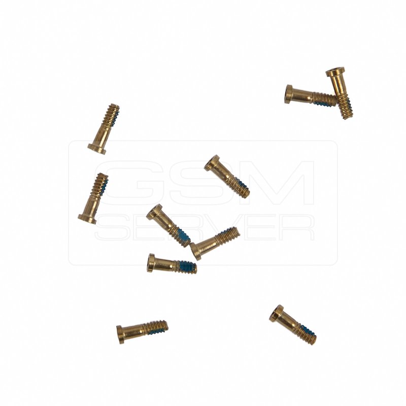 Tornillo puede usarse con iPhone 5, iPhone 5S, iPhone SE, dorado, 10 ...